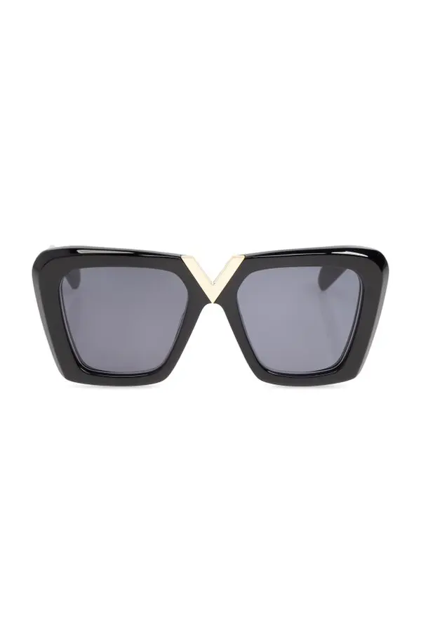 Valentino Garavani Square-frame Sunglasses - Black
