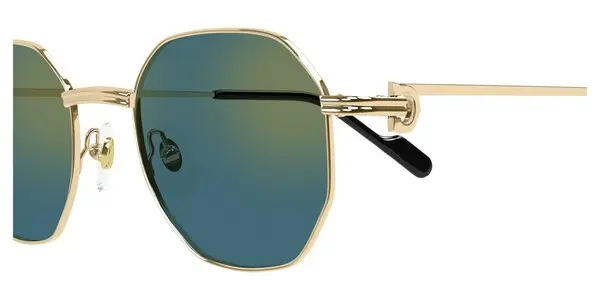 Cartier Hexagonal Frame Sunglasses