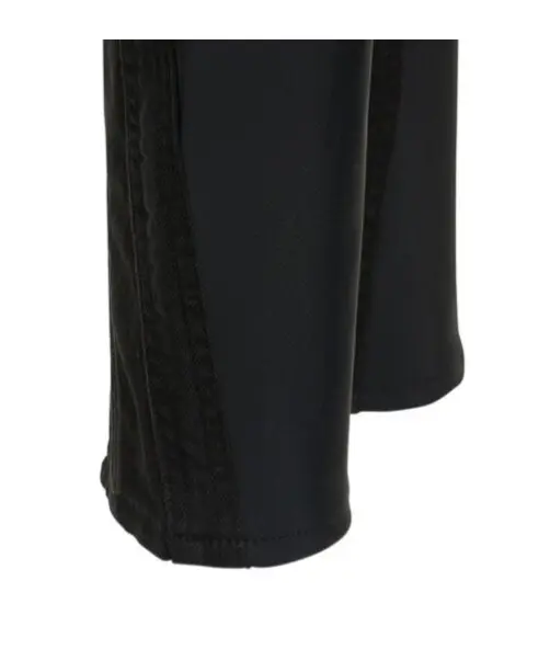 MUGLER Stitch Detail Denim Trousers
