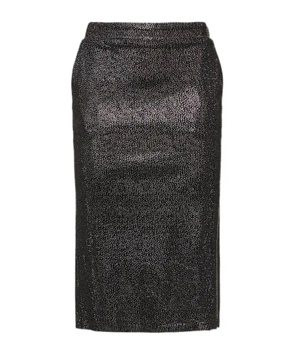 Giuseppe Di Morabito Embellished Mini Skirt With Slit Detail