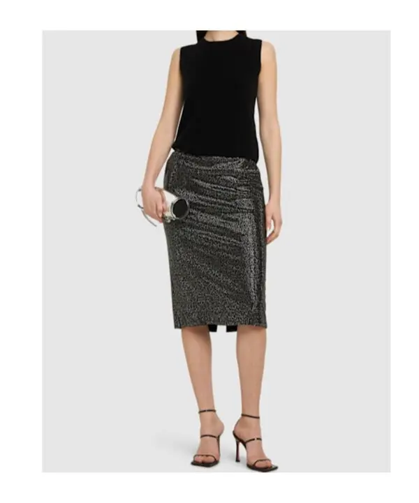 Giuseppe Di Morabito Embellished Mini Skirt With Slit Detail