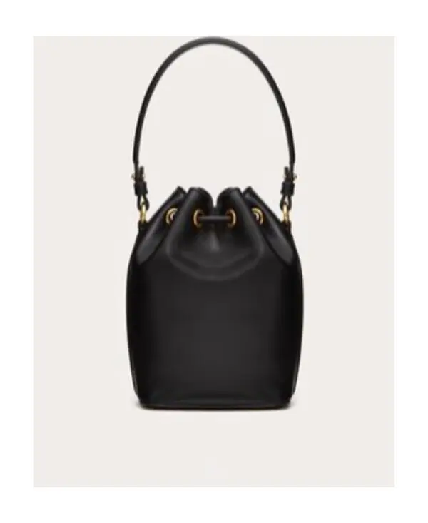 Valentino Garavani Vlogo Signature Drawstring Mini Bucket Bag