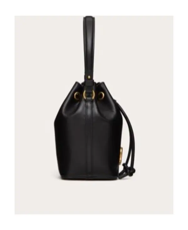 Valentino Garavani Vlogo Signature Drawstring Mini Bucket Bag