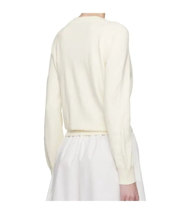 A.p.c. Embroidered Logo Cardigan