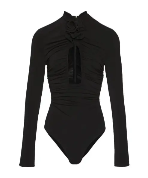 Magda Butrym Long Sleeve Cut-out Jumpsuit