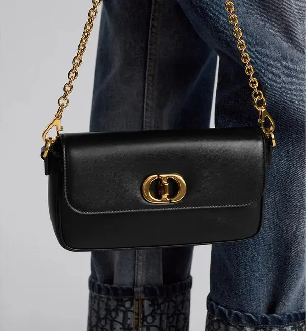Dior 30 Montaigne Avenue East-west Double Carry Mini Bag