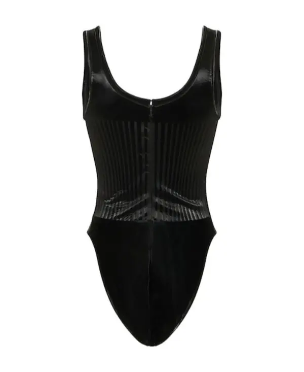 MUGLER Shining Stretch Bodysuit