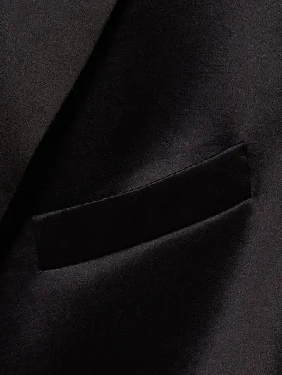 Magda Butrym Cropped Blazer With Logo Detail
