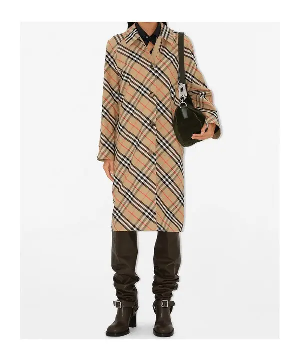 Burberry Single-breasted Trench Coat