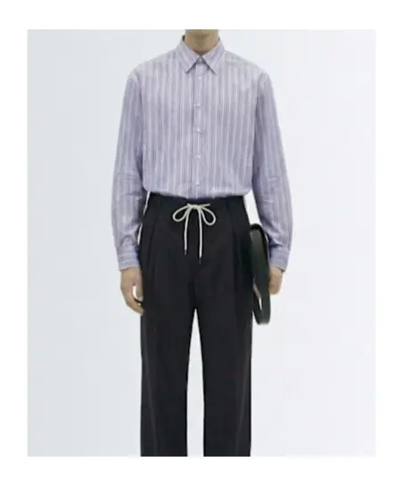 MAISON MARGIELA Long Sleeved Cotton Shirt