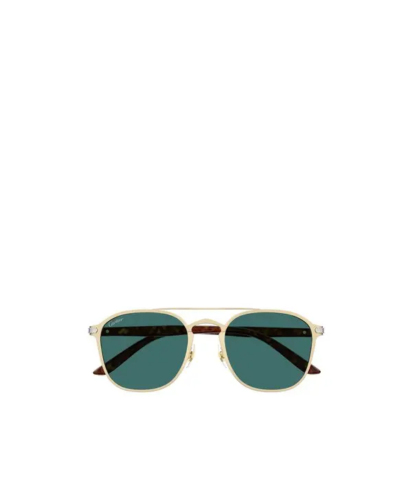 Cartier Square Frame Sunglasses - Green