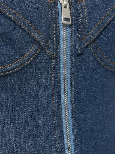 MUGLER Zippered Bodysuit
