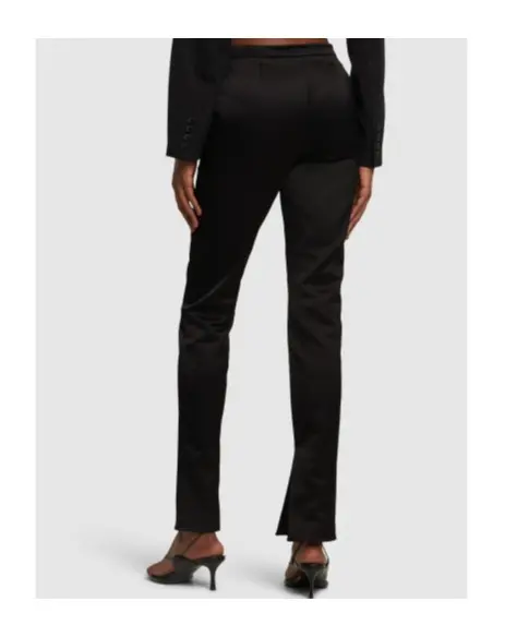 Alexander Wang Logo Detail Slim Leg Pants