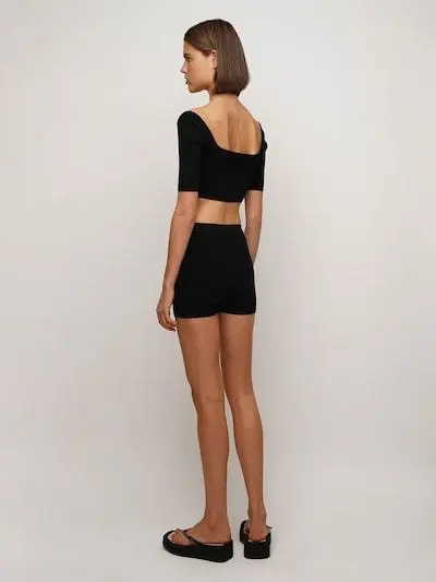 Jacquemus Knitted Cycling Shorts