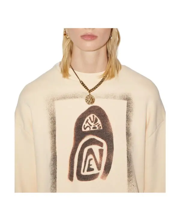 Acne Studios Logo-print Crewneck Sweatshirt