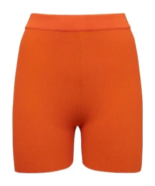 Jacquemus Ribbed Slim Fit Knee Length Shorts