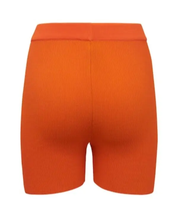 Jacquemus Ribbed Slim Fit Knee Length Shorts