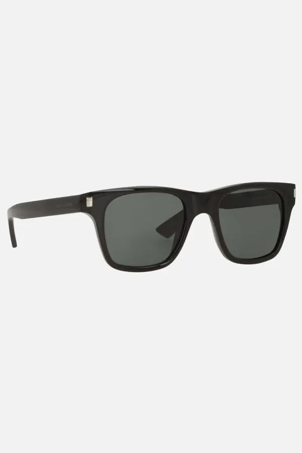 Saint Laurent Square Frame Sunglasses - Black