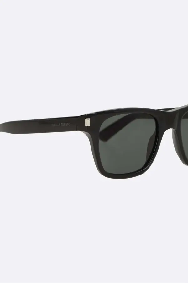 Saint Laurent Square Frame Sunglasses - Black