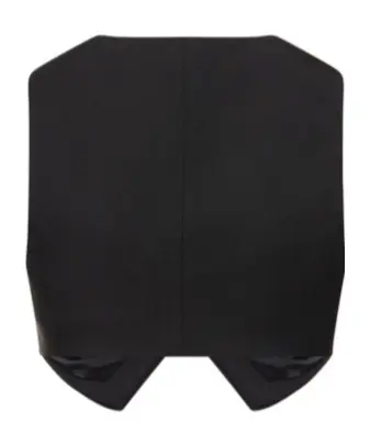 Blumarine Button Short Vest