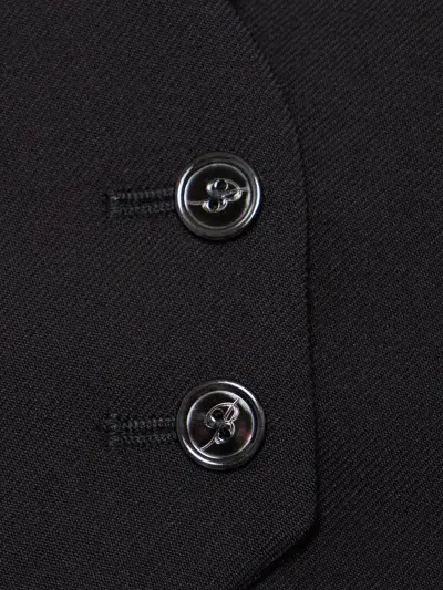 Blumarine Button Short Vest
