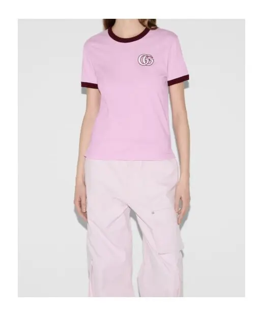Gucci Embroidered Jersey T-shirt