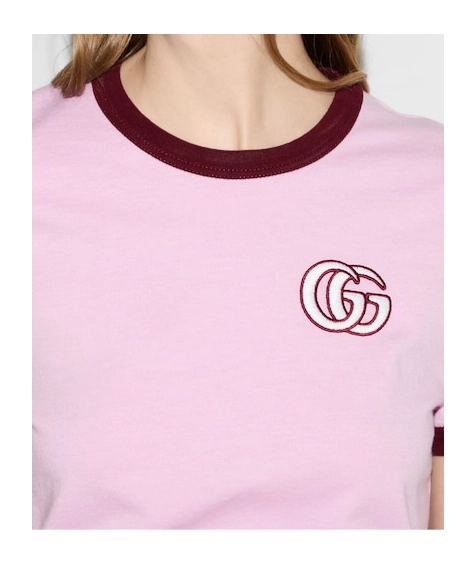 Gucci Embroidered Jersey T-shirt