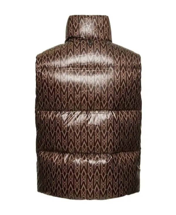 Mackage Kane Interwoven Letter Printed Down Vest