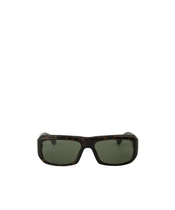 Saint Laurent Rectangular Frame Sunglasses - Black