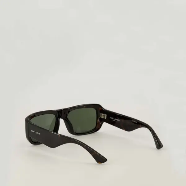 Saint Laurent Rectangular Frame Sunglasses - Black