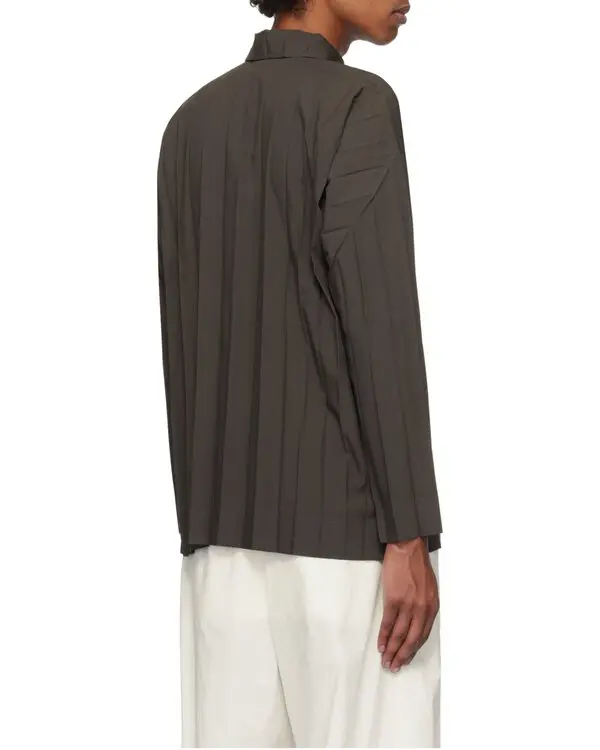 Issey Miyake Edge Shirt - Charcoal