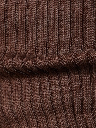 Magda Butrym Ribbed Elastic Waist Casual Pants