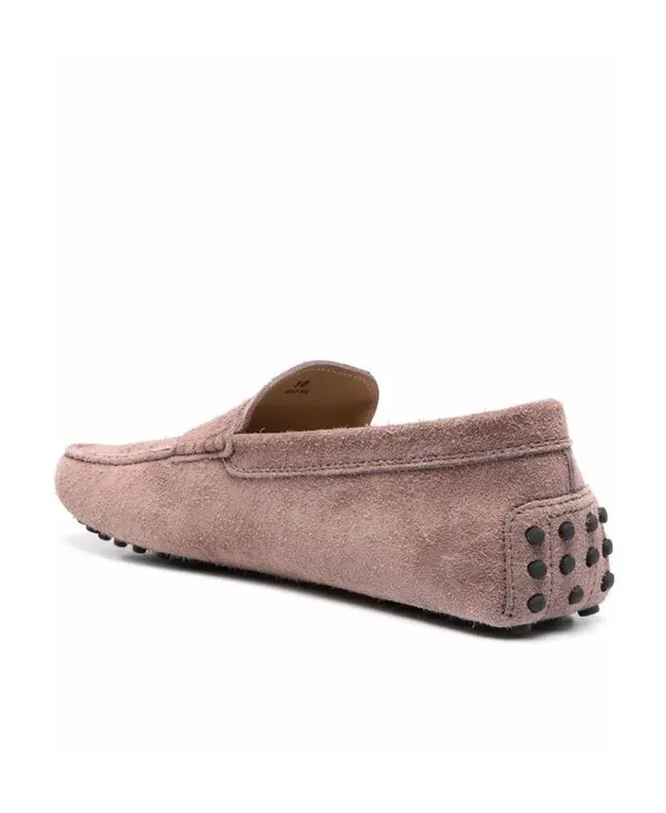 TOD'S Gommino Logo Loafers - Brown