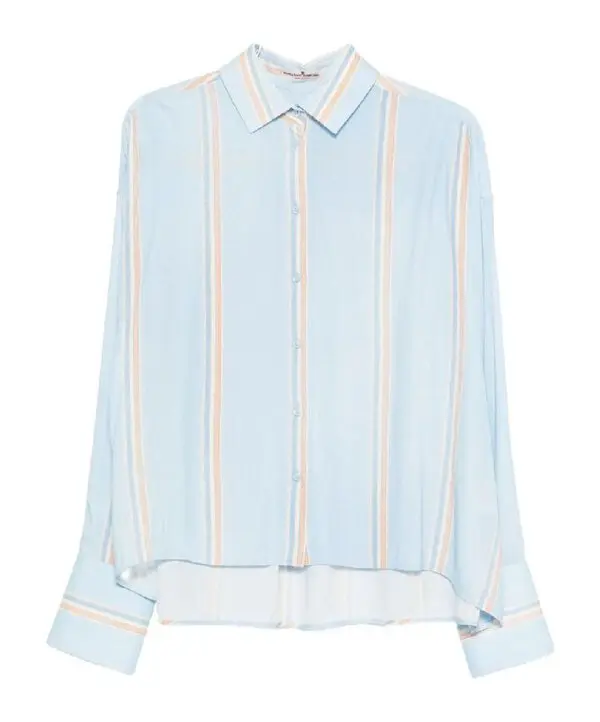 Ermanno Scervino Striped Long Sleeve Shirt