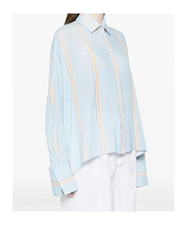 Ermanno Scervino Striped Long Sleeve Shirt