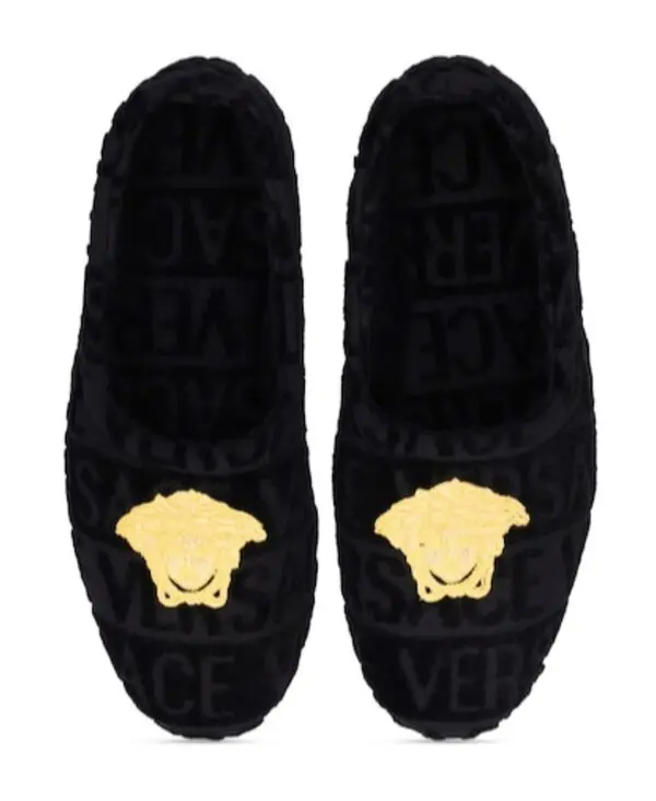 Versace Logo Slippers