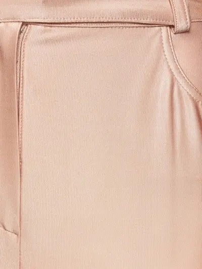 Alexandre Vauthier Shiny Jersey High-rise Flare Pants