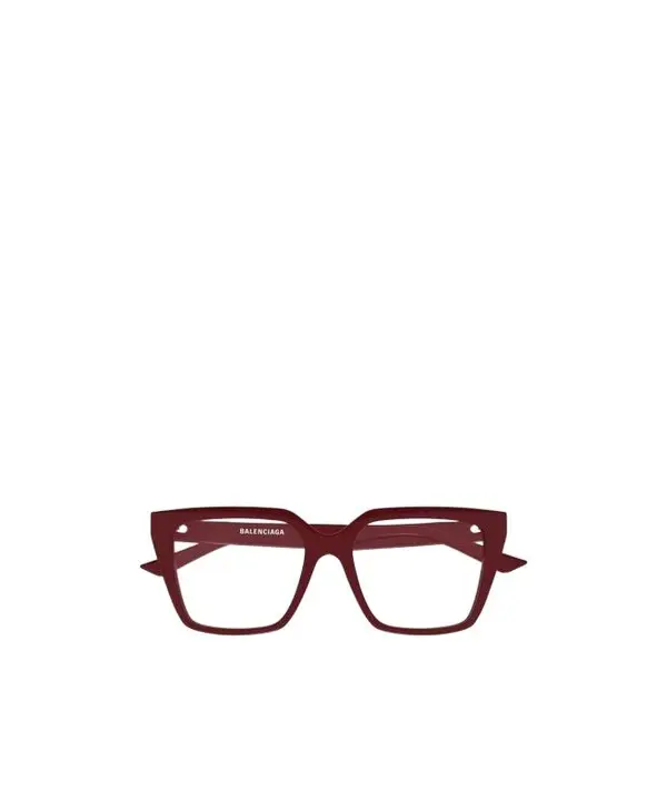Balenciaga Butterfly Frame Glasses - Red