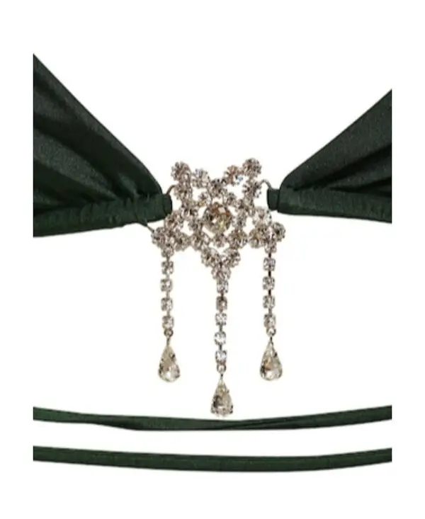 Alessandra Rich Embellished Bikini