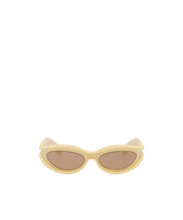 Bottega Veneta Cat Eye Frame Sunglasses - Nude