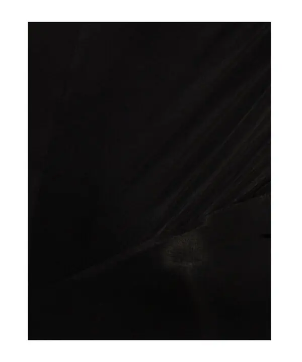 Magda Butrym Draped Jersey Maxi Dress With Sheer Inserts - Black