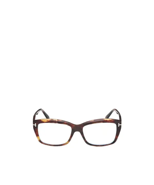 TOM FORD Rectangular Frame Glasses - Black