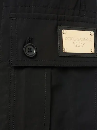 Dolce & Gabbana Emblem Signage Cargo Pants