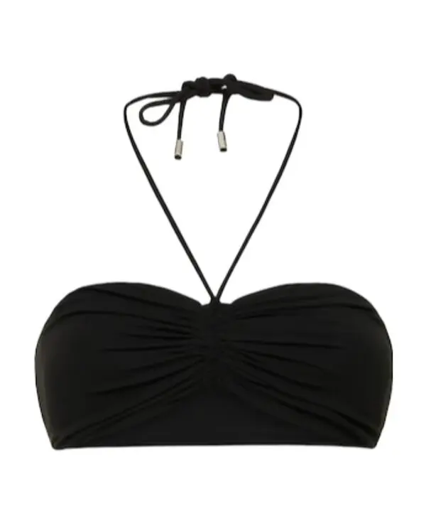 Michael Kors Halter Neck Tube Top - Black
