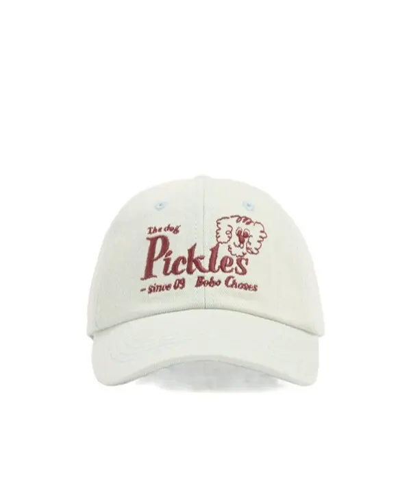 BOBO CHOSES Cotton Baseball Cap - White