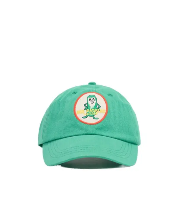 BOBO CHOSES Embroidered Cotton Baseball Cap - Green