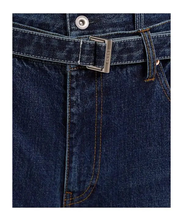 Sacai Belted Denim Jeans