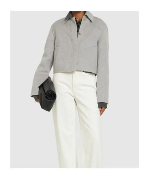 LOULOU STUDIO Cropped Casual Jacket