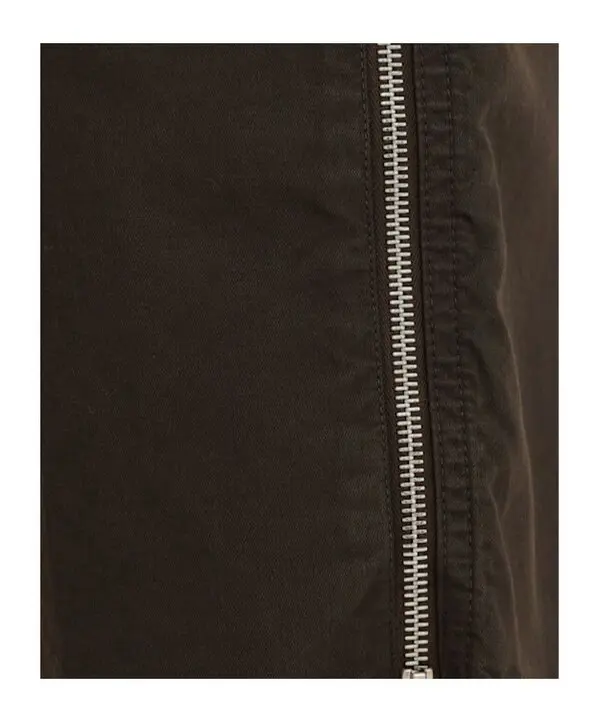 Dries Van Noten Pexior Cotton Pants With Zip Details