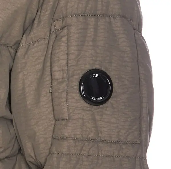 C.P. COMPANY Quilted Jacket With Zip Up